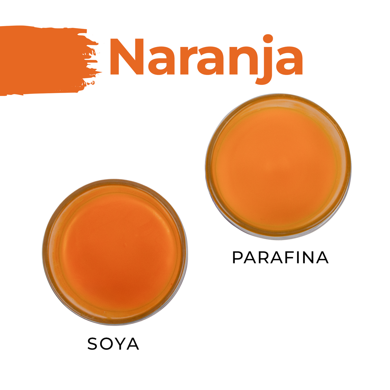 Colorante en Polvo para Velas - Alta Concentración - Color: Naranja ...